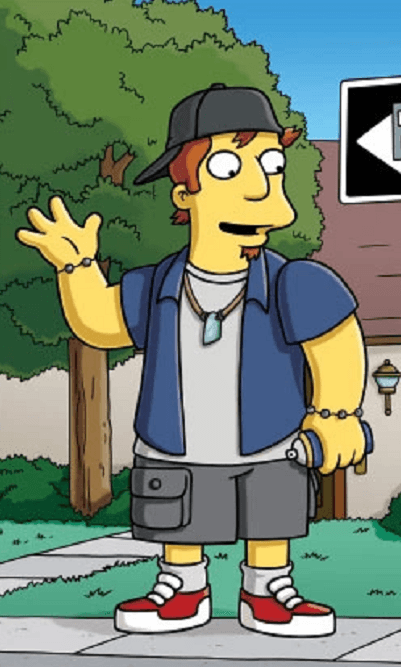 Personaje Andy Hamilton - Los Simpson