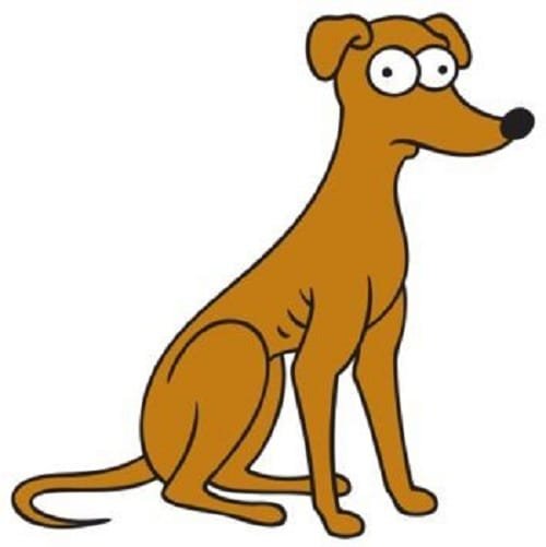 ¿Cómo se llama el perro dе Los Simpson?