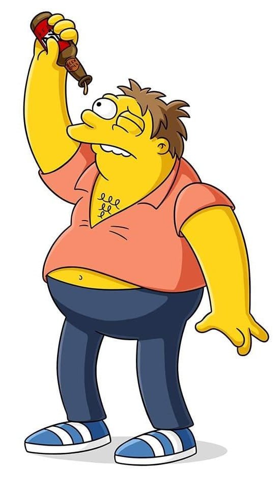 Personaje Barney Gumble - Los Simpson