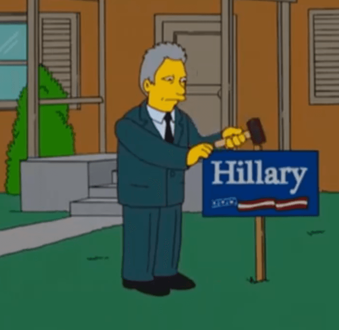Bill Clinton – Los Simpson