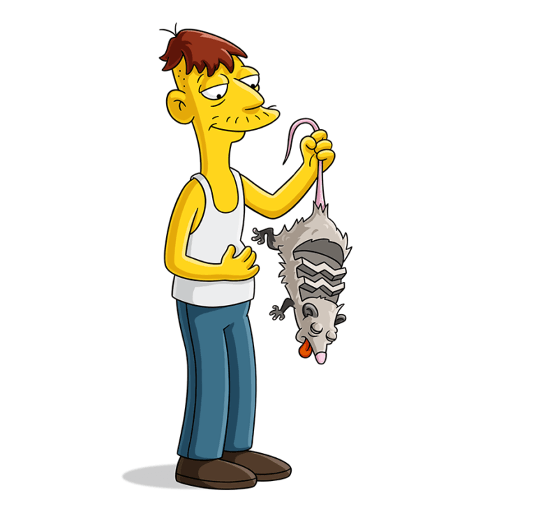 Personaje Cletus Spuckler - Los Simpson