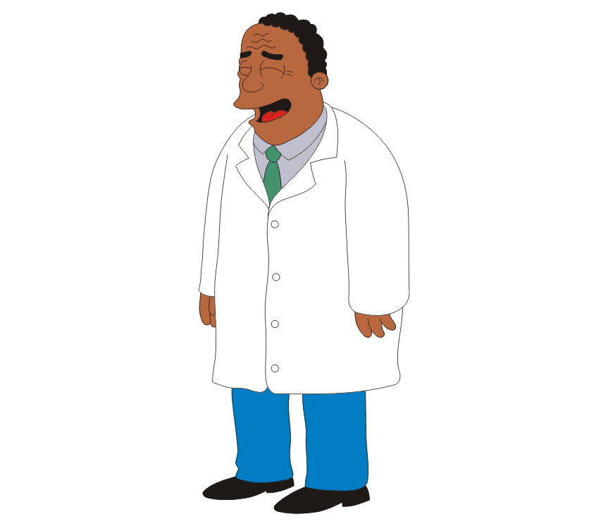 Personaje Dr. Hibbert - Los Simpson