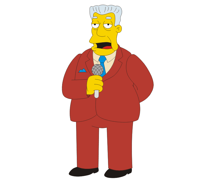 Personaje Kent Brockman - Los Simpson