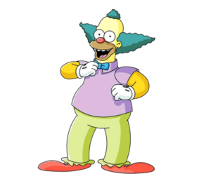 Personaje Krusty el Payaso - Los Simpson
