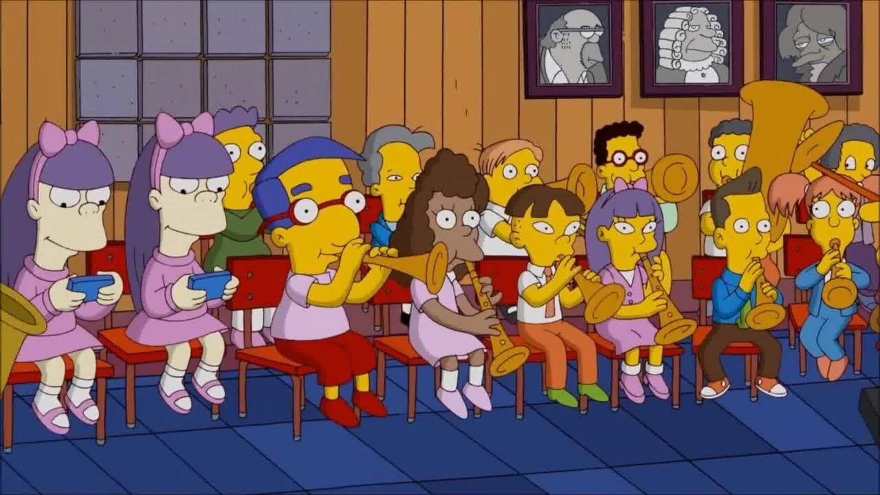 ¿Qué instrumento toca Lisa Simpson?