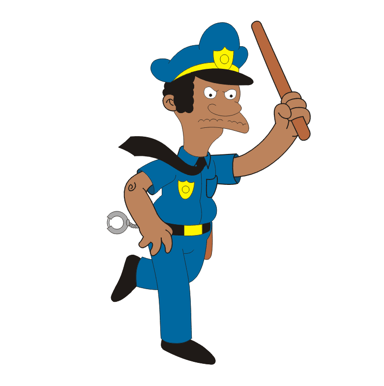 Personaje Lou - Los Simpson