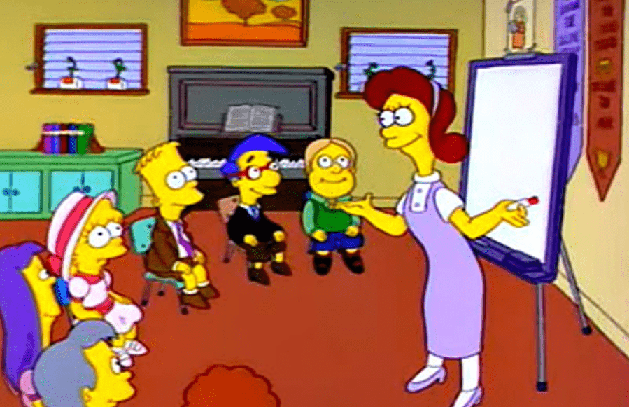 Personaje Miss Albright - Los Simpson