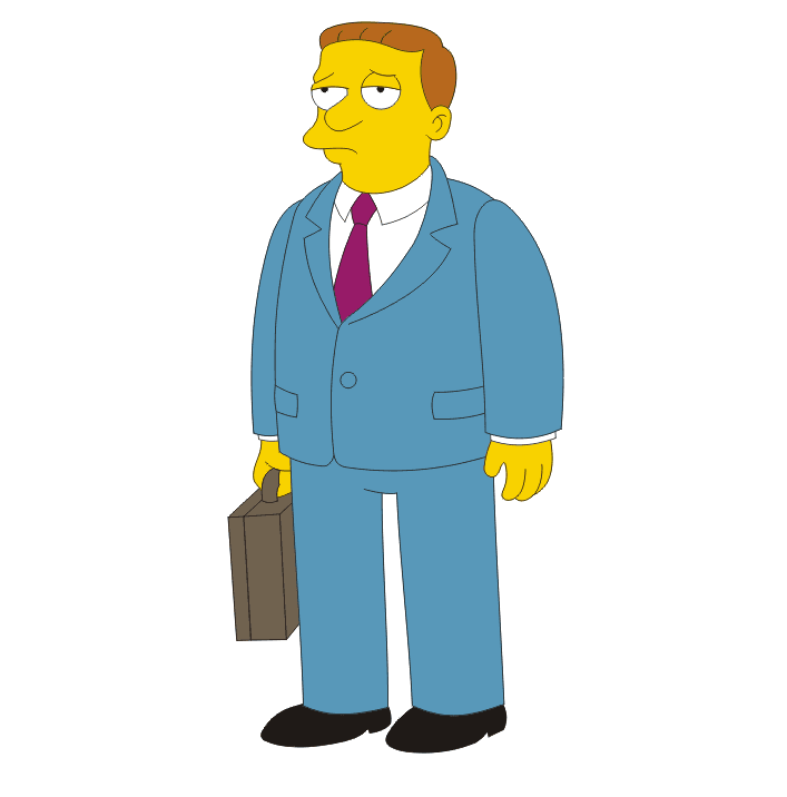 Personaje Lionel Hutz - Los Simpson