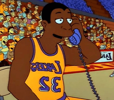 Magic Johnson – Los Simpson